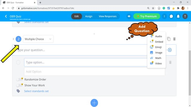 Go formative (Assessment Tool) | PDF