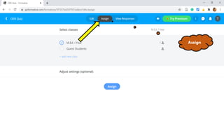 Go formative (Assessment Tool) | PDF