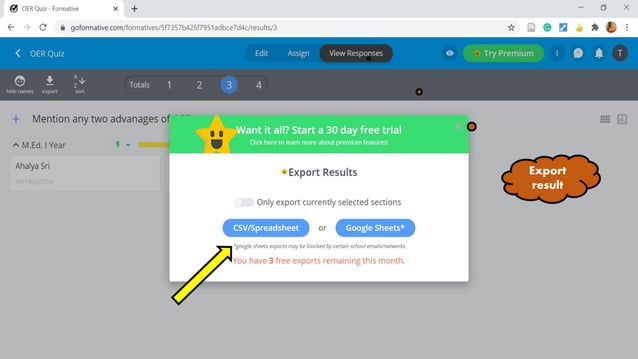 Go formative (Assessment Tool) | PDF