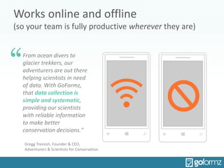GoFormz Smart Mobile Forms Overview | PPT
