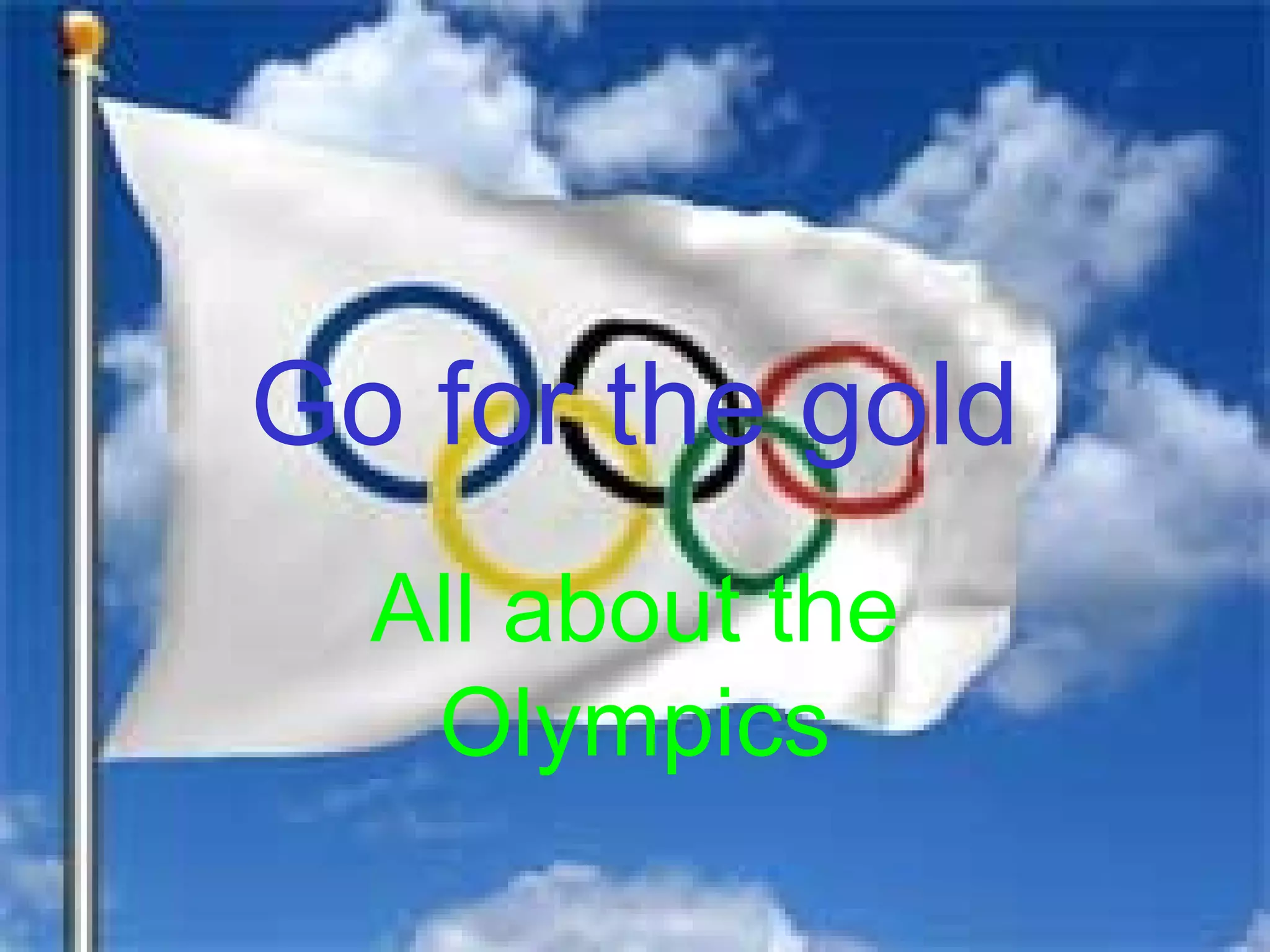 Go for the gold | PPT | Winter Olympic Sports | Olympic Sports