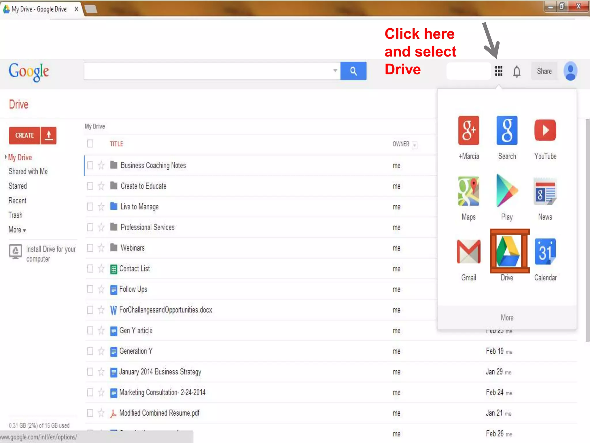 Google Drive Tutorial | PPT