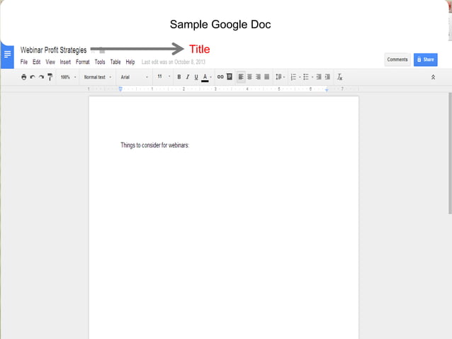 Google Drive Tutorial | PPT