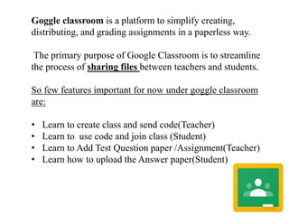 goggle classroom.pptx