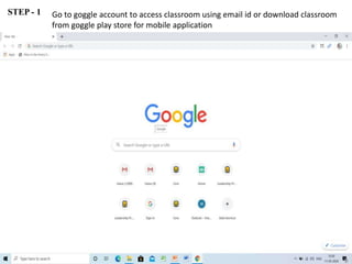 goggle classroom.pptx