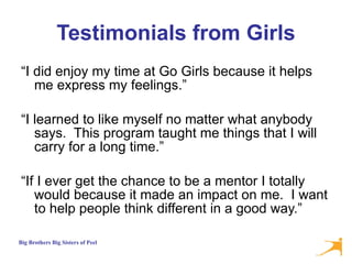 Go girls presentation web | PPT