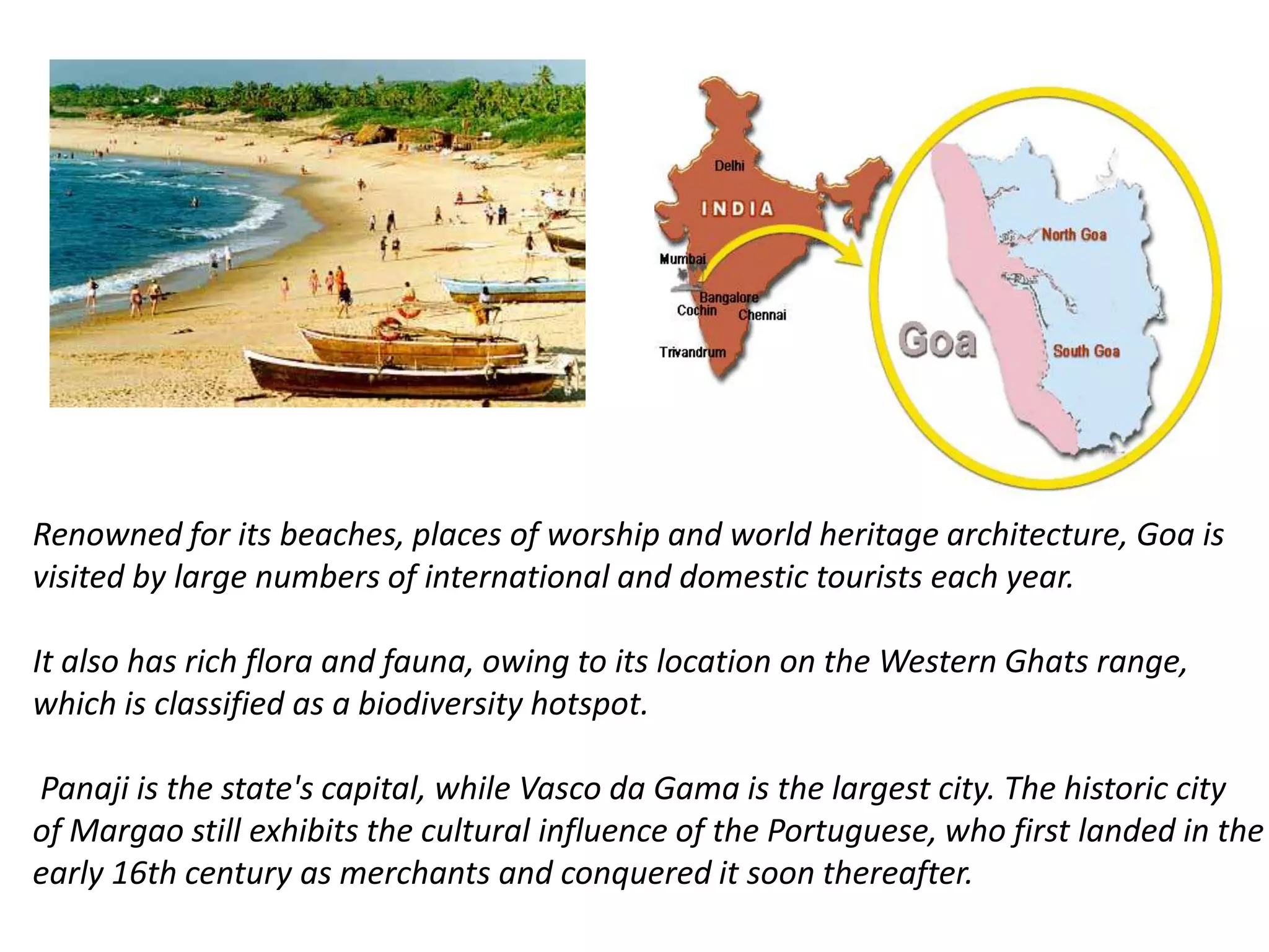 Presentation on Goa | PPTX