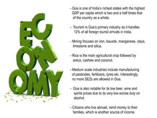 Presentation on Goa | PPTX