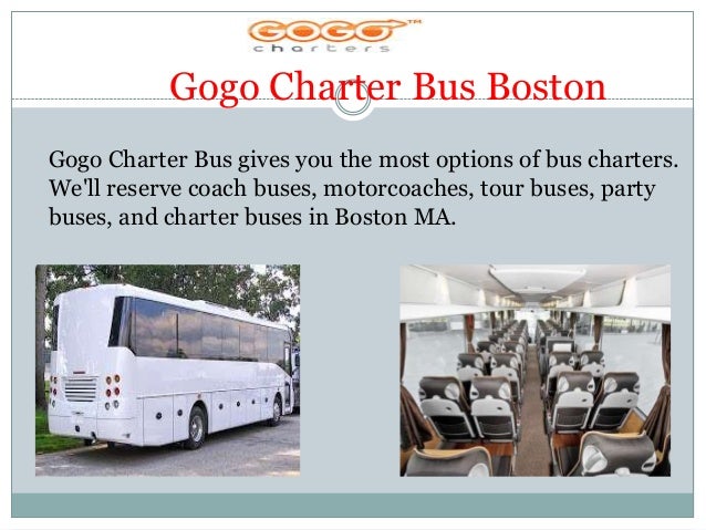 Gogo Charter Bus - Bus Charter in Boston