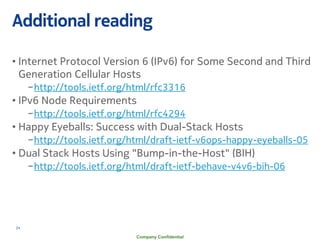 Advances in IPv6 Mobile Access | PPT
