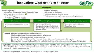 Go Go Squeez Marketing Plan | PPTX