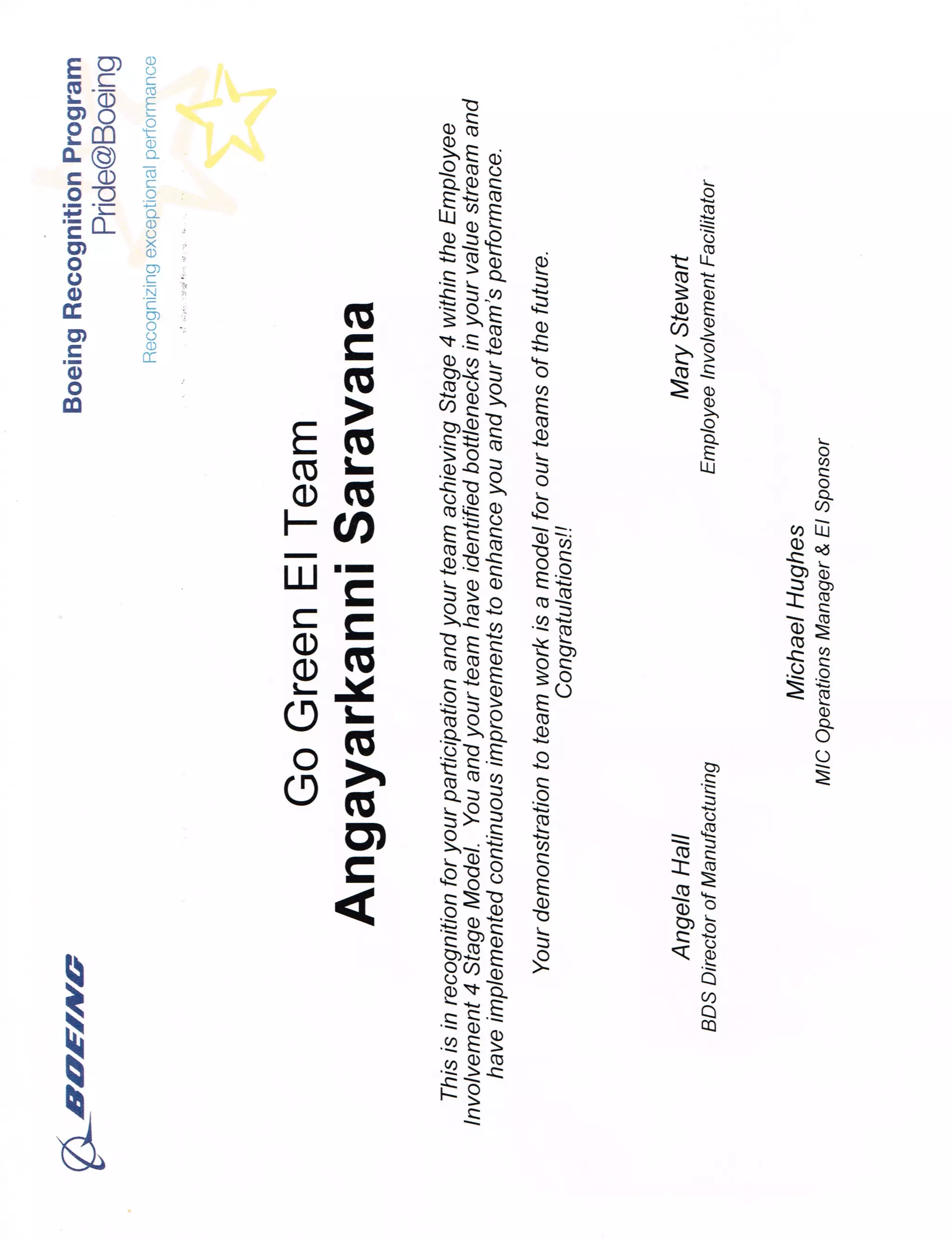 High Performance Team Award | PDF