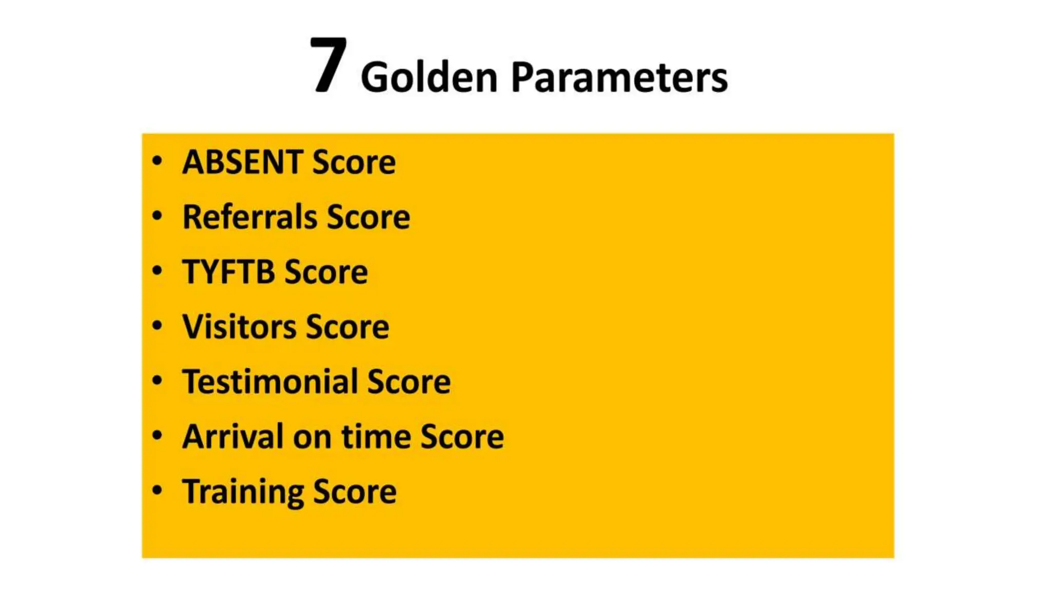 How to improve GO Green Score in BNI membership | PPTX