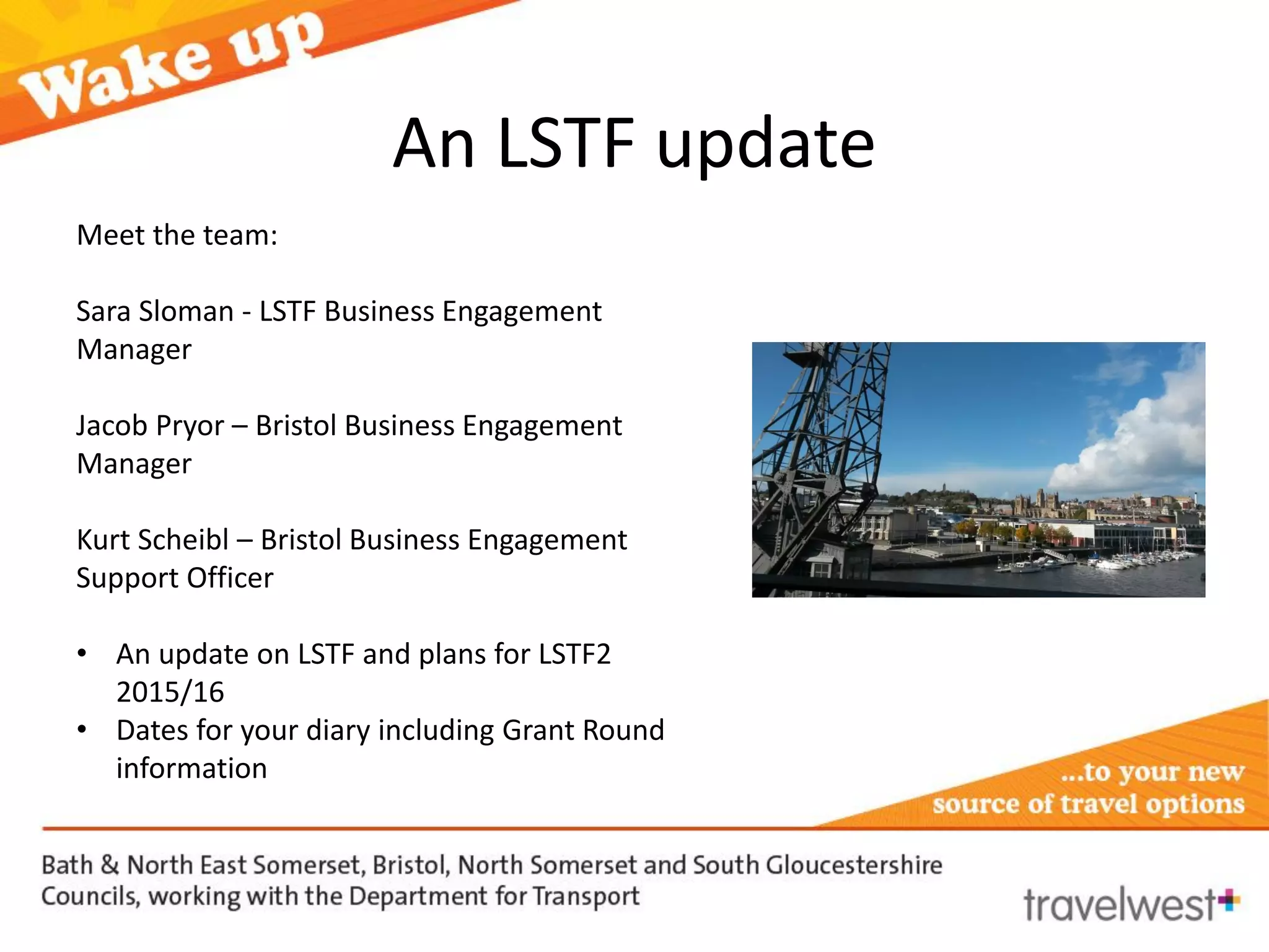 Sara Sloman & Jacob Pryor - Travelwest | PPT