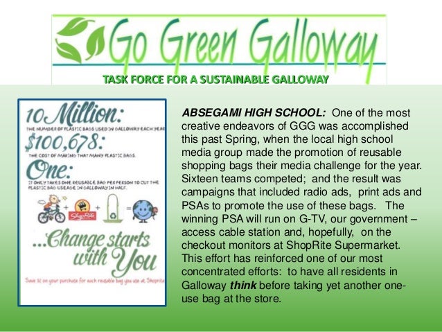 Go Green Galloway - A task force for Sustainable Galloway