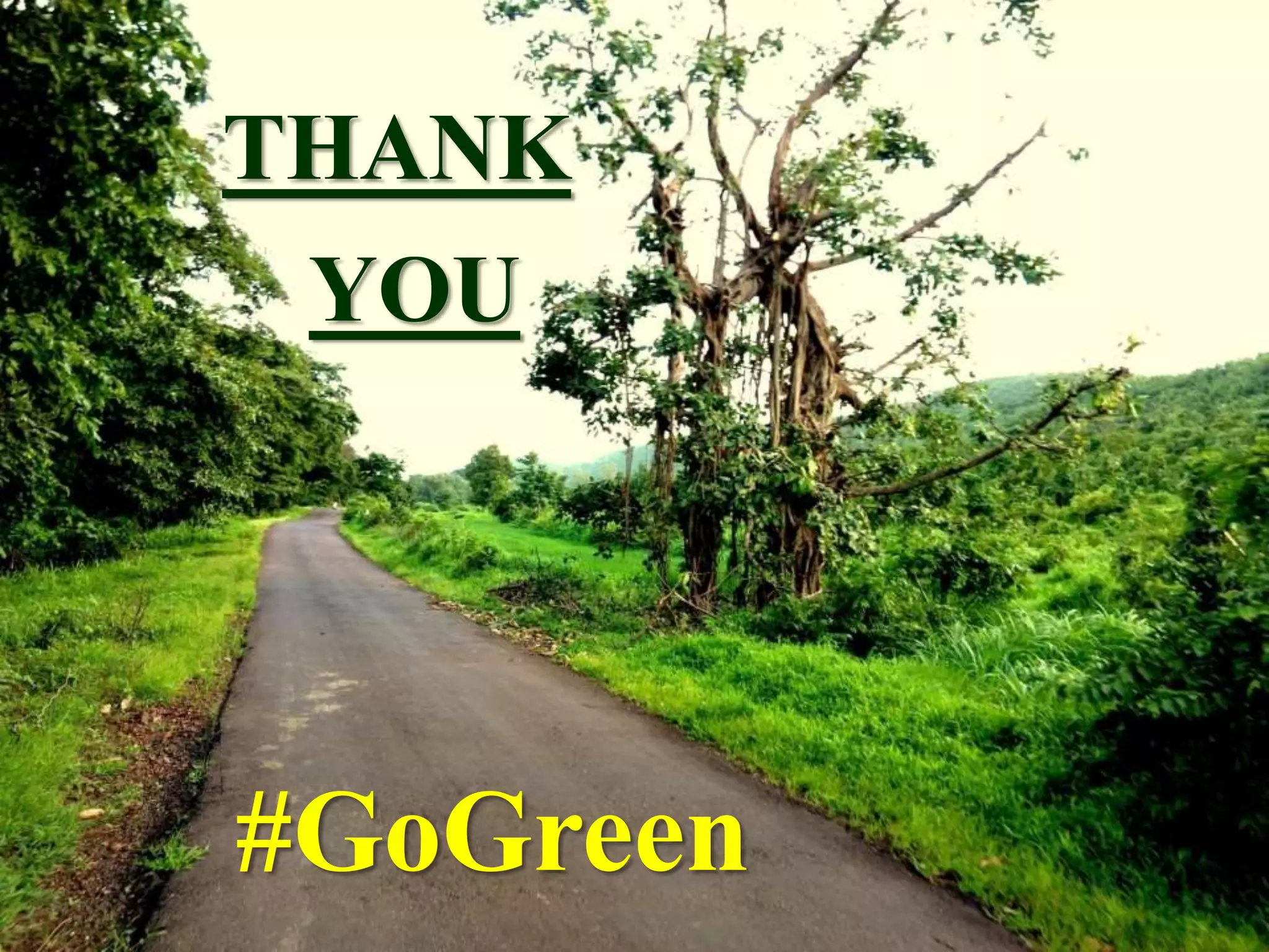 Go green ppt | PPTX