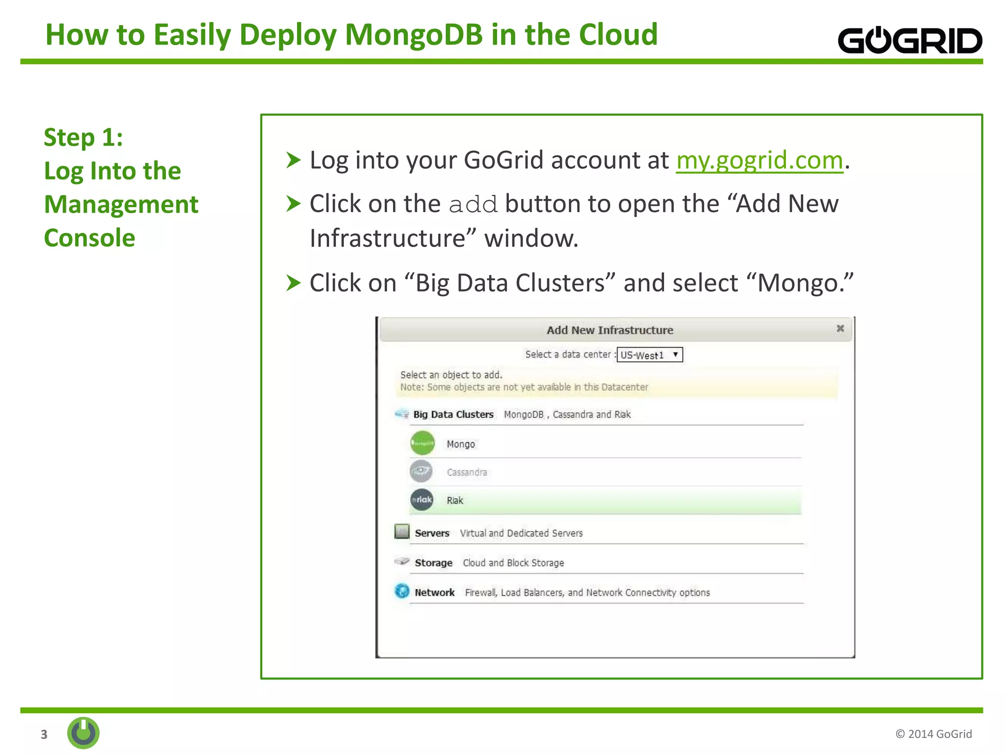 How-To Easily Deploy MongoDB in the Cloud