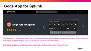 Gogs App for Splunk | PPT