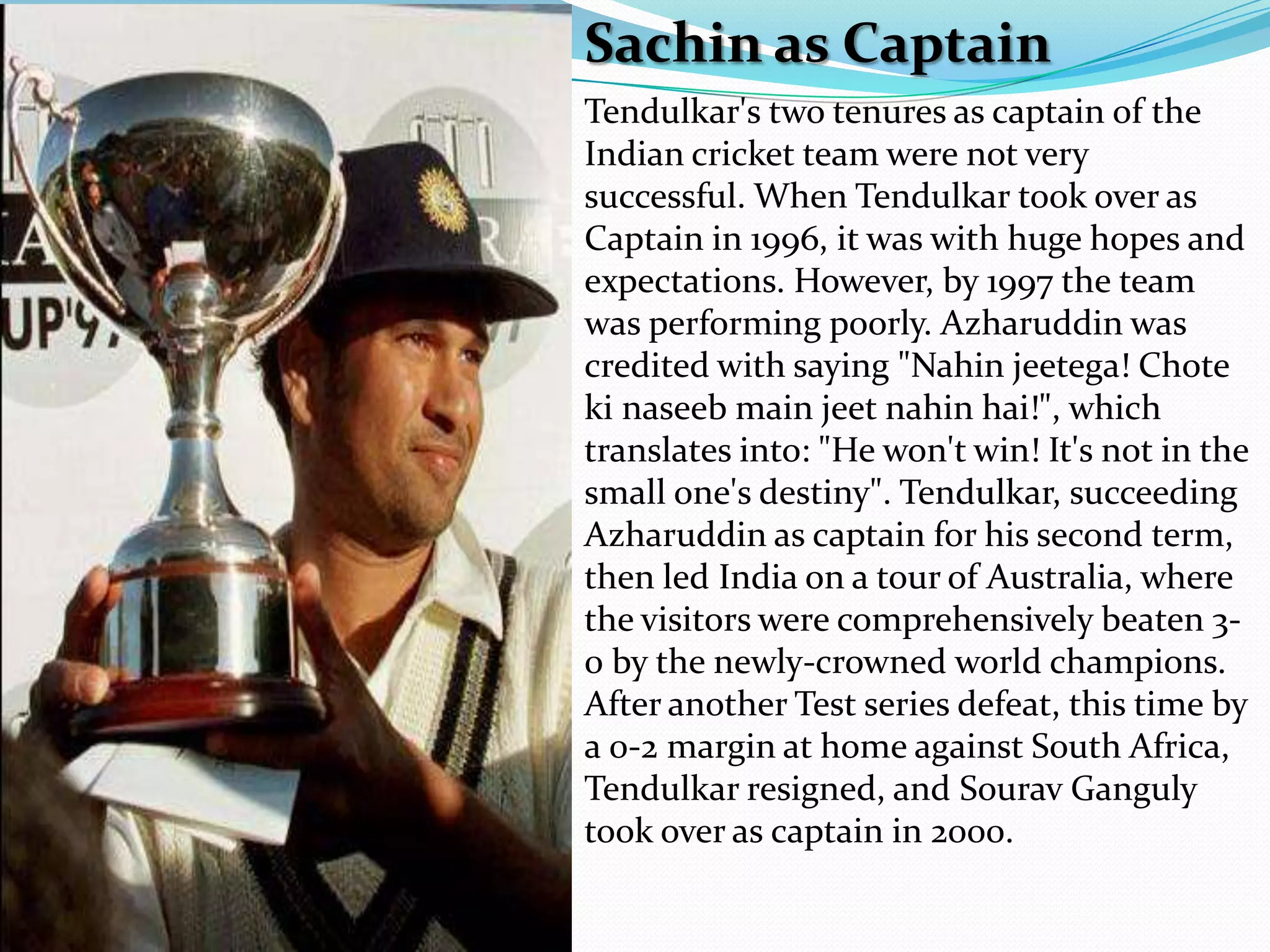 Sachine Tendulkar.ppt