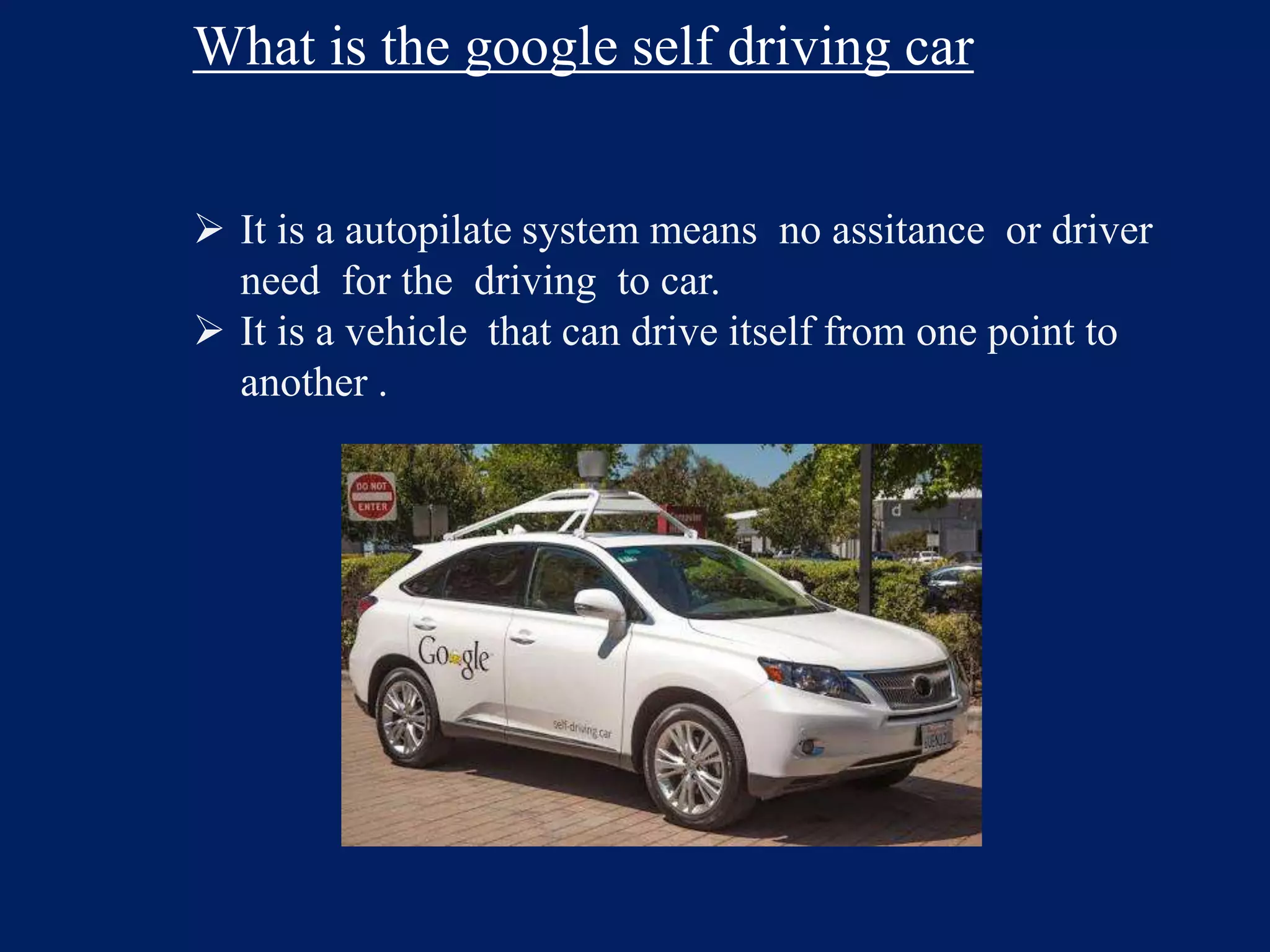 Google self Driving Car | PPTX