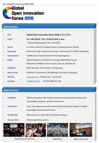 Goik2018 kotra program | PDF