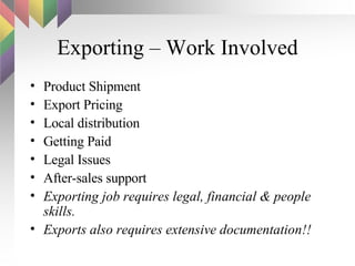 Going Global Export Expansion | PPT