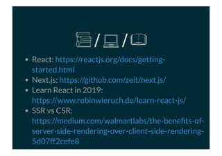 Going Headless (JAMStack Berlin 2019) | PPT