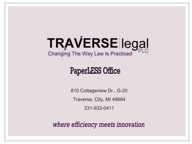 Going Paperless | PPT