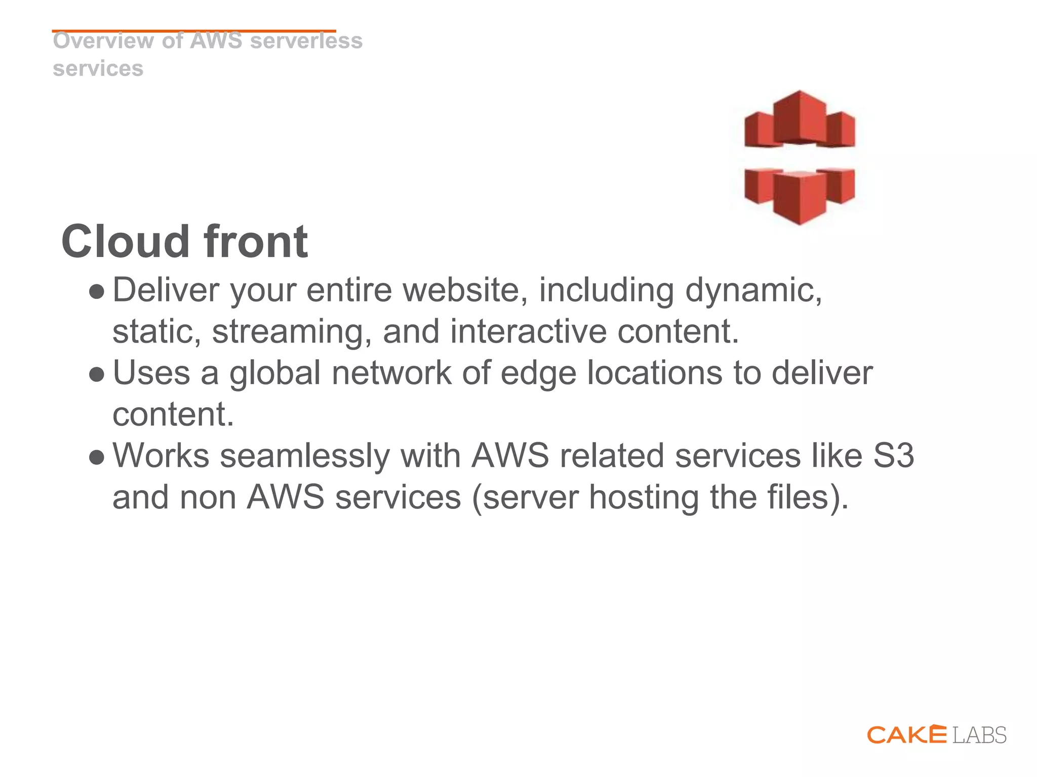 Going Serverless | PPT