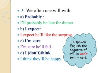 Going to x Will - Future Simple Guide for You | PPTX