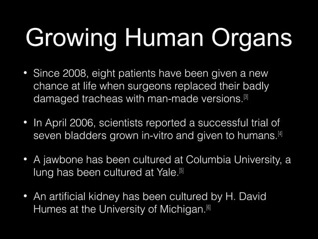Growing Human Organs: The Future of Transplants | PPT