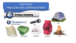Going camping | PPTX