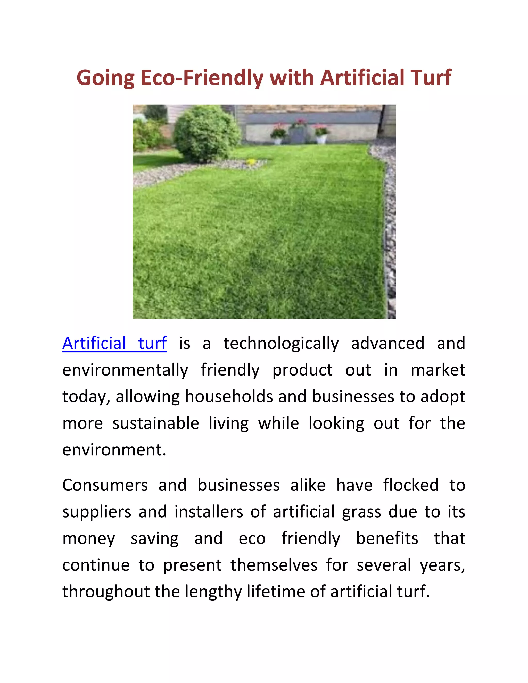 Going Eco-Friendly with Artificial Turf.pdf