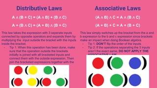 Boolean Algebra Presentation | PPT