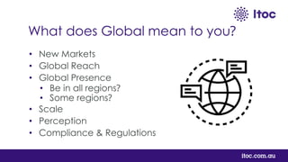 Going Global with Itoc and AWS | PPTX