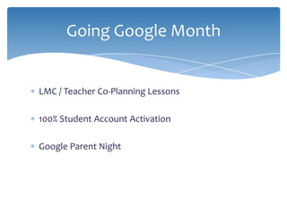 Going Google in Your School | PPTX | Education