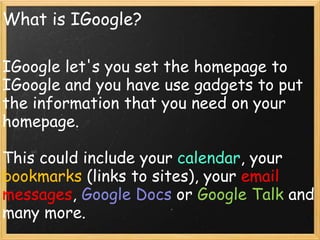 Going Google I Google | PPTX