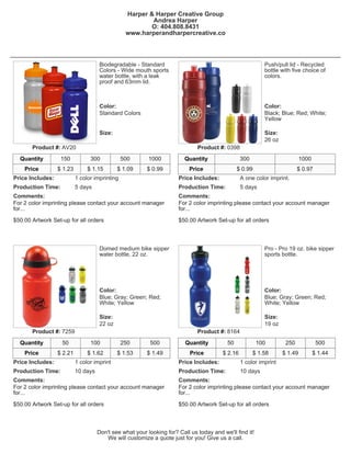 Green Promotional Products | PDF