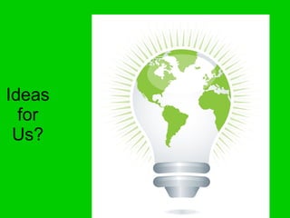 Going Green Earth Day Presentation | PPT