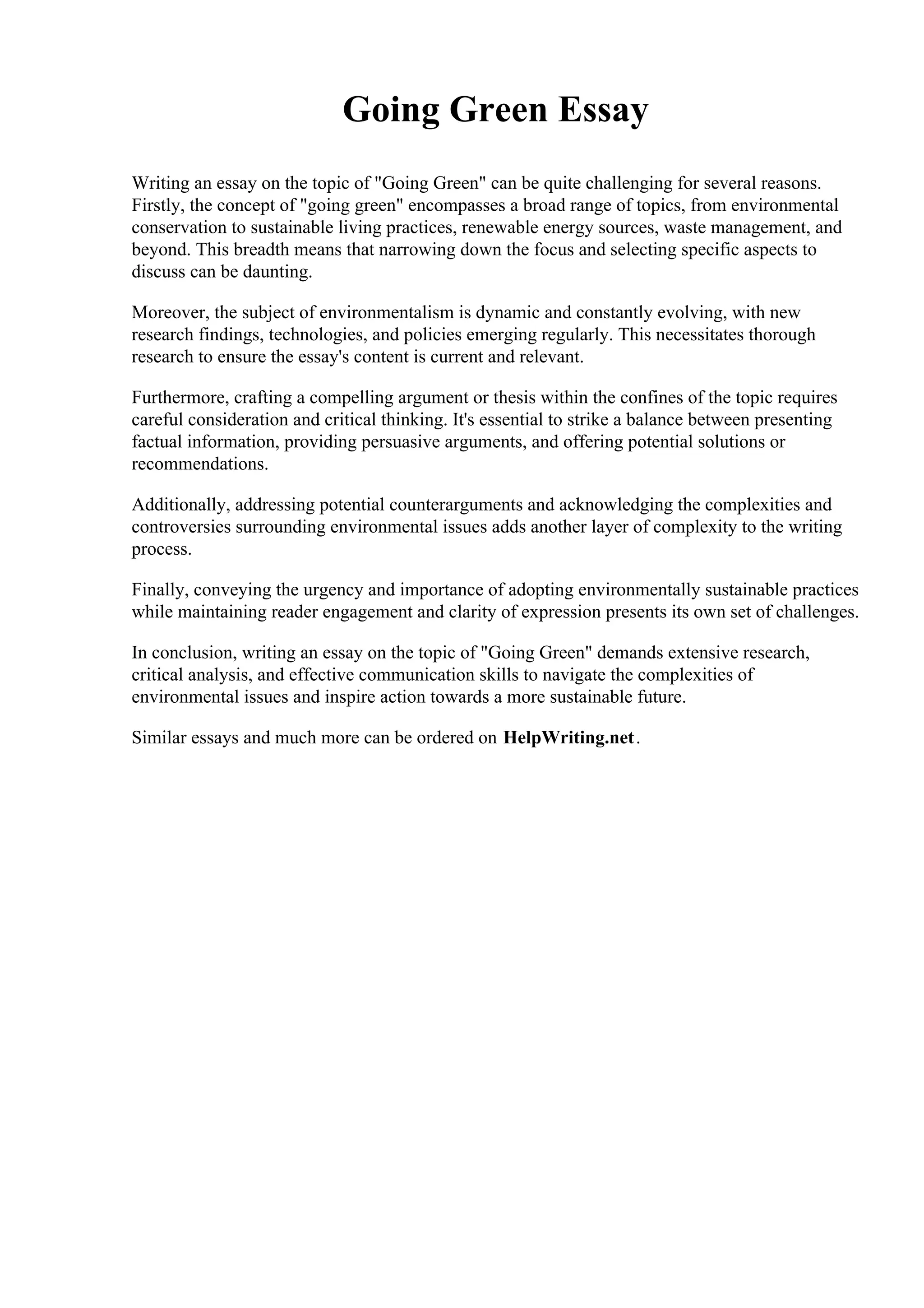 Going Green Essay.pdf