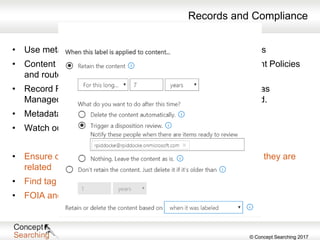 Going Meta – How to use Metadata in SharePoint | PPTX