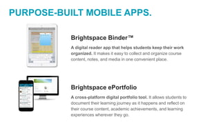 Going Mobile with Brightspace | PPTX