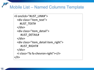 Going mobile with universal theme | PPT