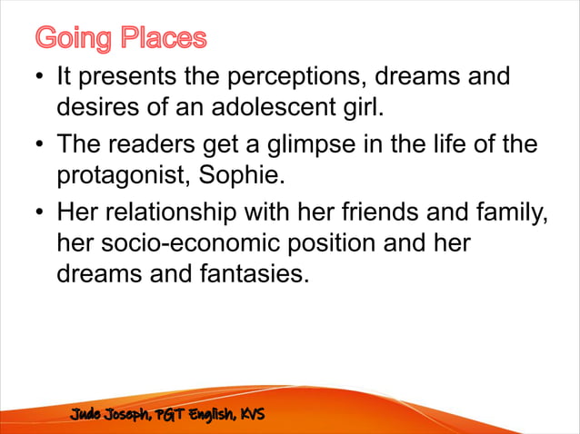 Going Places - A R Barton | PDF | Parenting Teens | Parenting