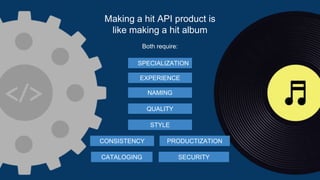 Going Platinum: How to Make a Hit API by Bill Doerrfeld, Nordic APIs | PPT
