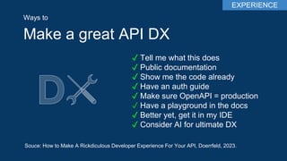 Going Platinum: How to Make a Hit API by Bill Doerrfeld, Nordic APIs | PPT