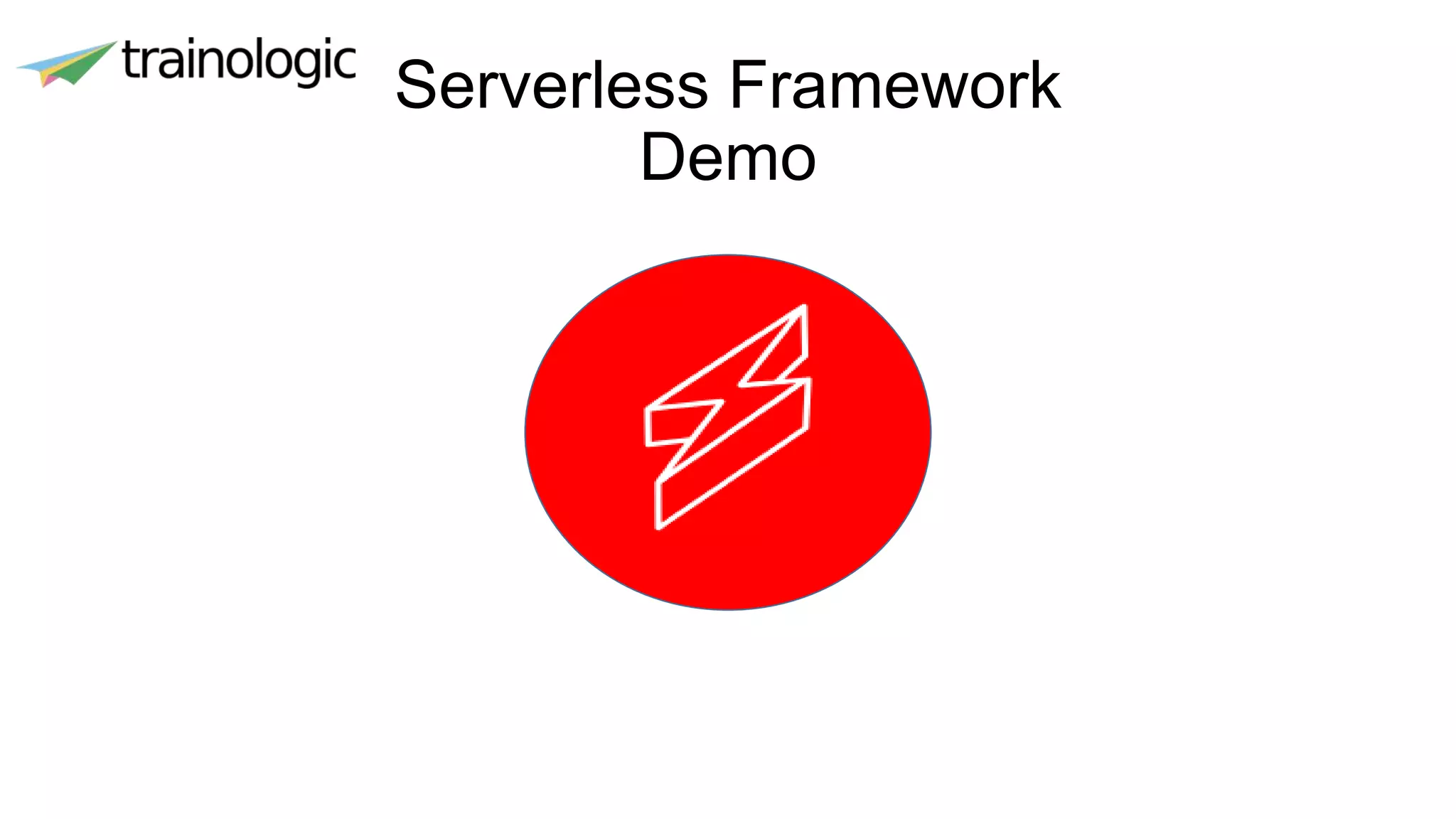 Going serverless with aws | PPT