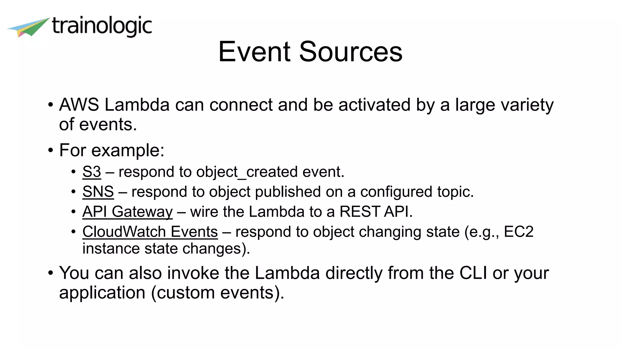 Going serverless with aws | PPT