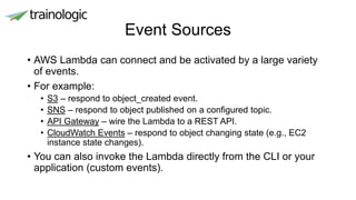 Going serverless with aws | PPT