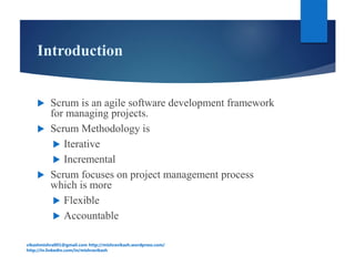 Scrum Methodology | PPT